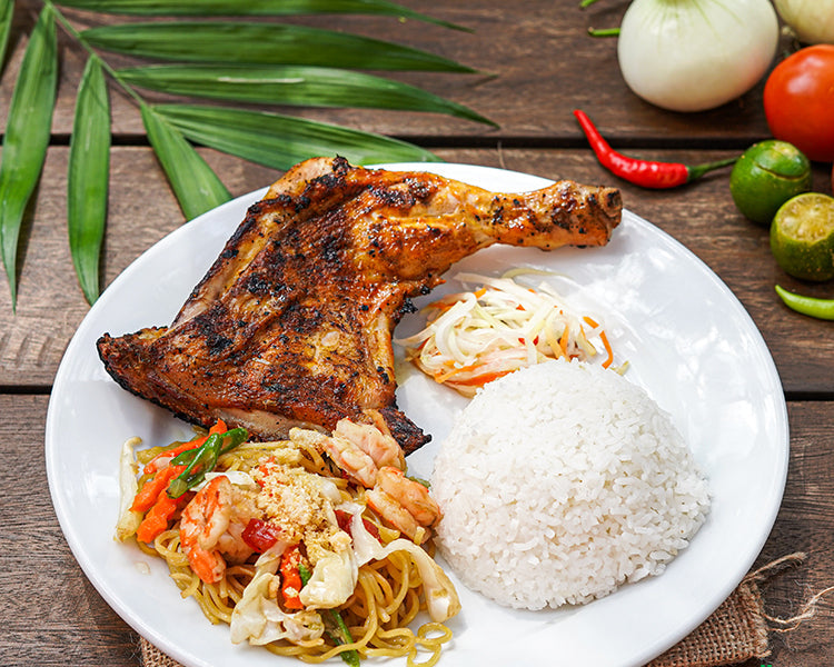 Chicken Inasal with Pancit & Garlic Rice – Jayjs Inasal