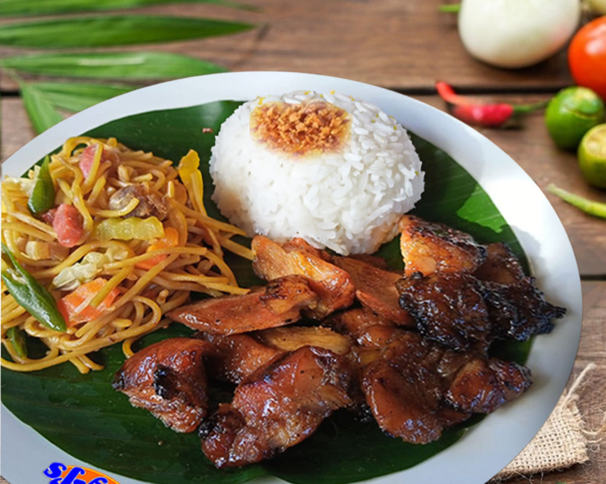 Boneless Chicken BBQ with Pancit – Jayjs Inasal