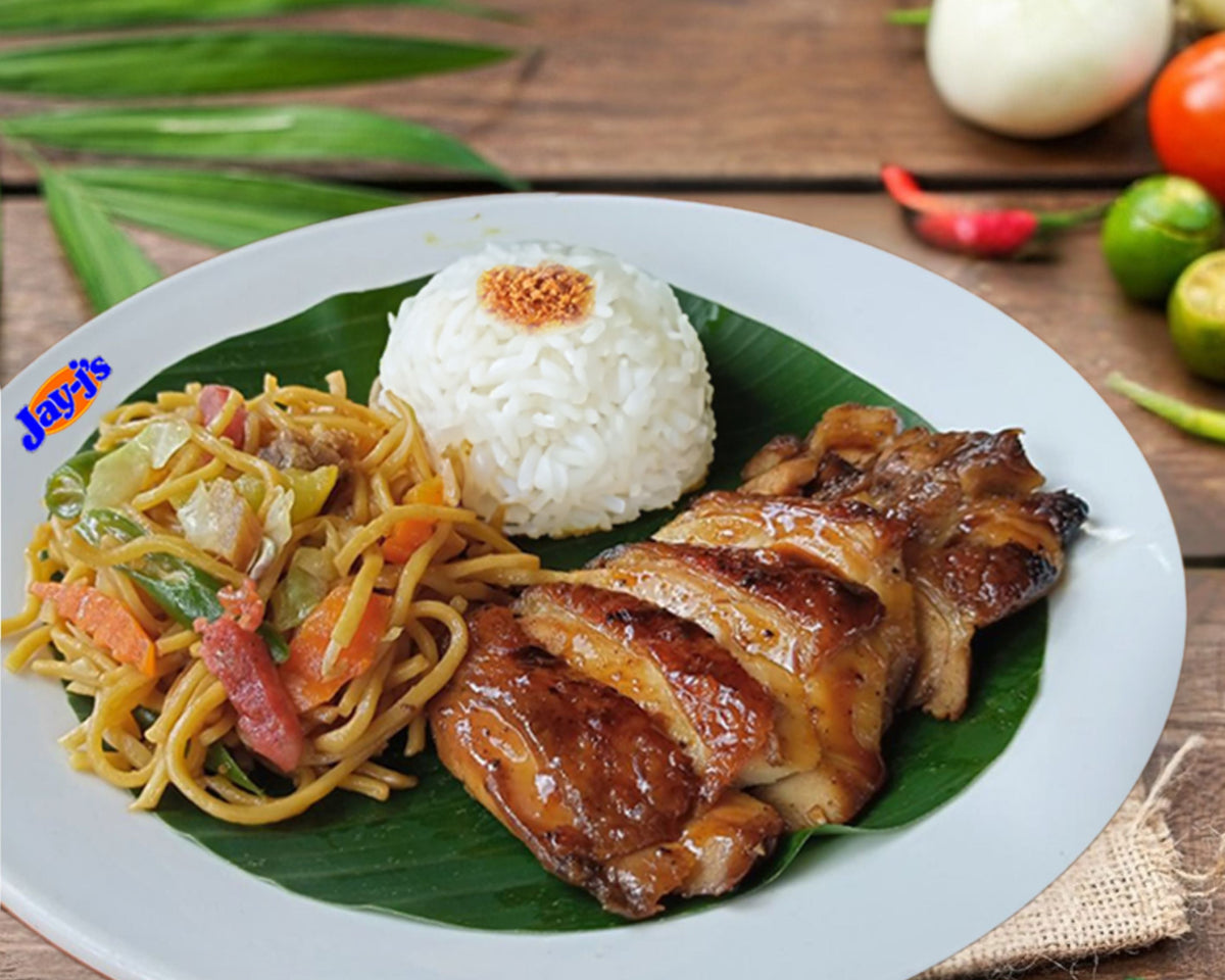 Boneless Chicken Inasal with Pancit – Jayjs Inasal