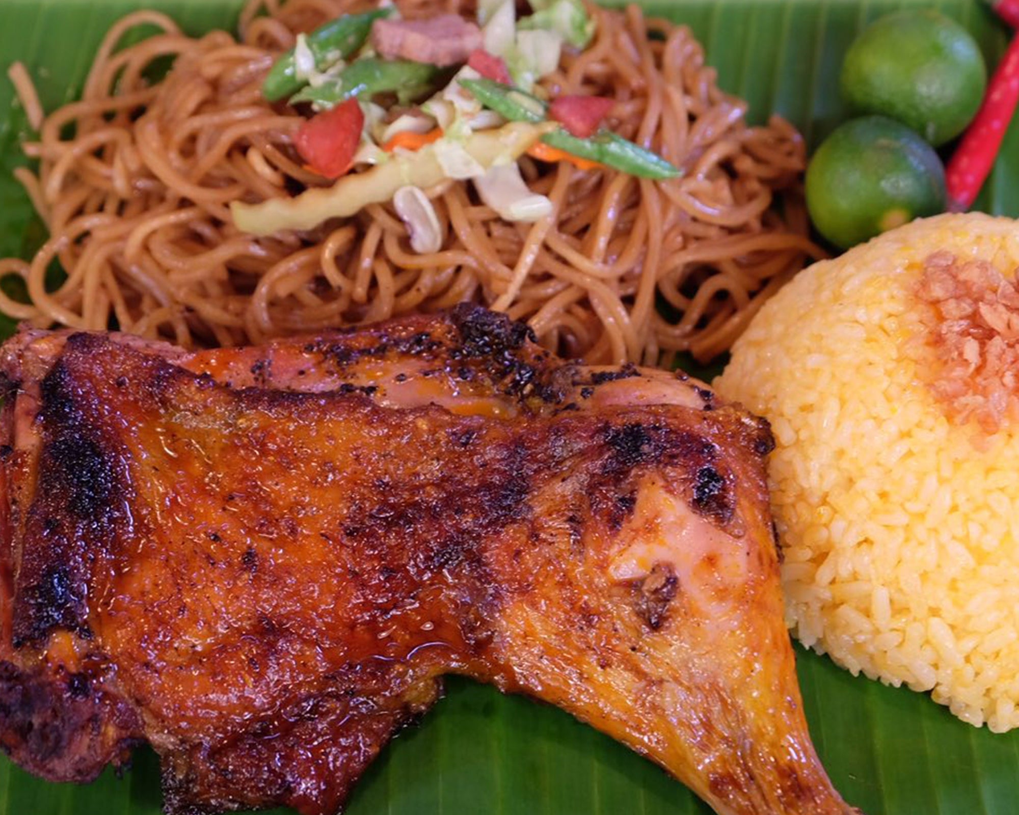 Chicken Inasal with Pancit & Garlic Rice – Jayjs Inasal